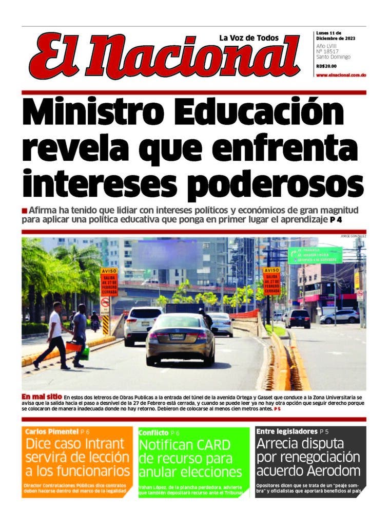 Impreso lunes 11 diciembre 2023