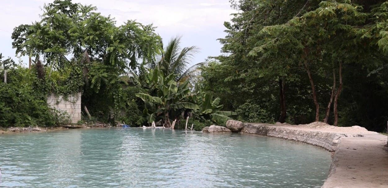 Conoce El hoyo de Felipe, un bello balneario natural en Los Ríos, Bahoruco